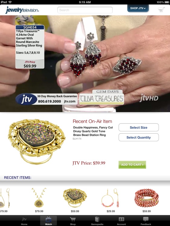JTV for iPad by Jewelry Television