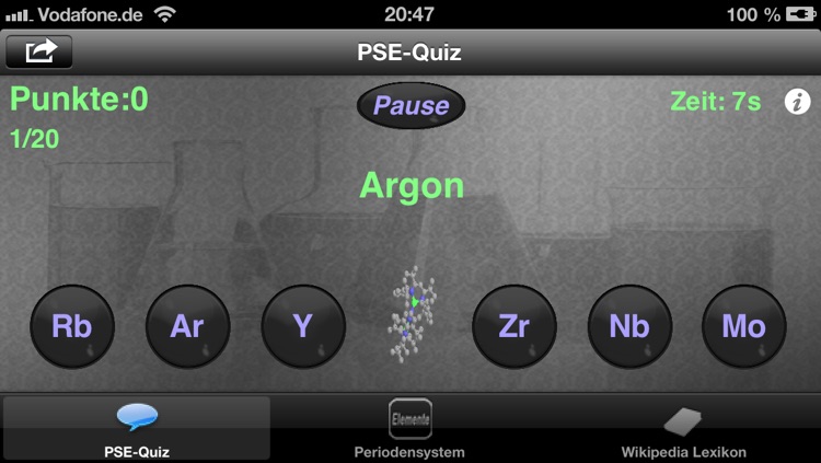 PSE Quiz Periodensystem by Christian Podlipny