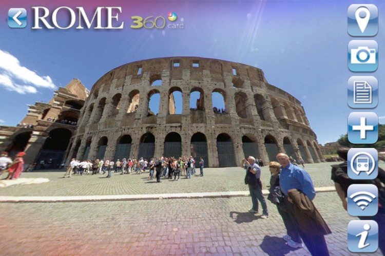 Rome 360 by 360-Card