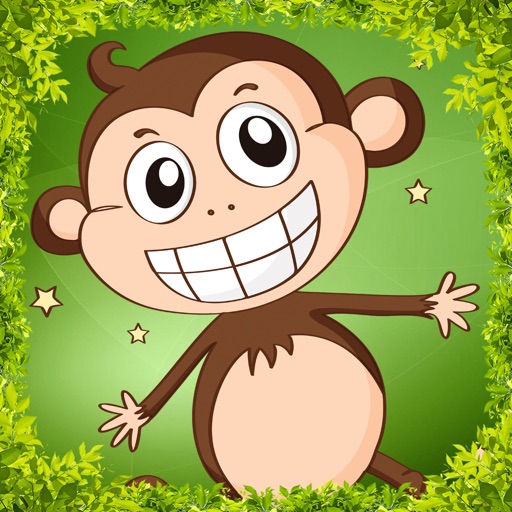 Monkey Jump - Bananas & Letters by Farol Mobile