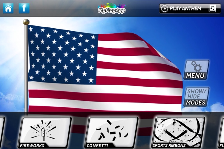 My Flag App US - The US animated flag by Gabriel Markarian