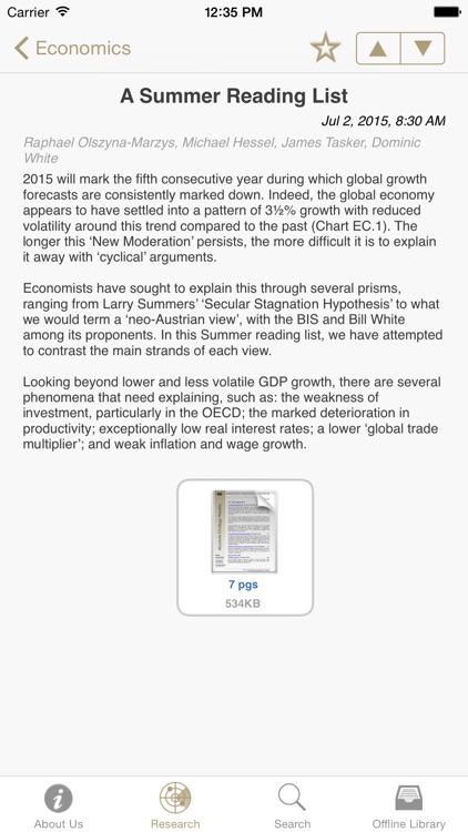 Absolute Strategy Research by worldflow LLP
