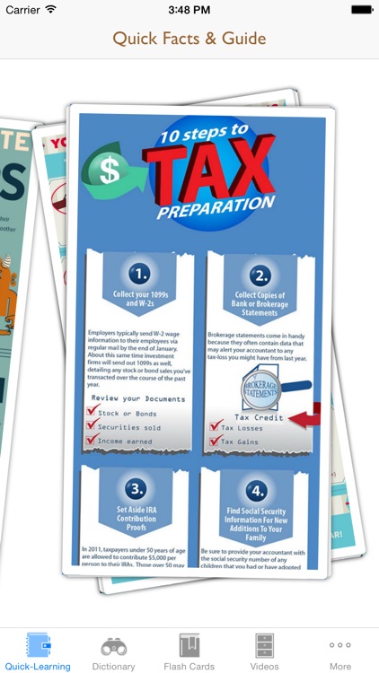 Tax Quick Reference: Dictionary with Free Video Lessons and Cheat ...
