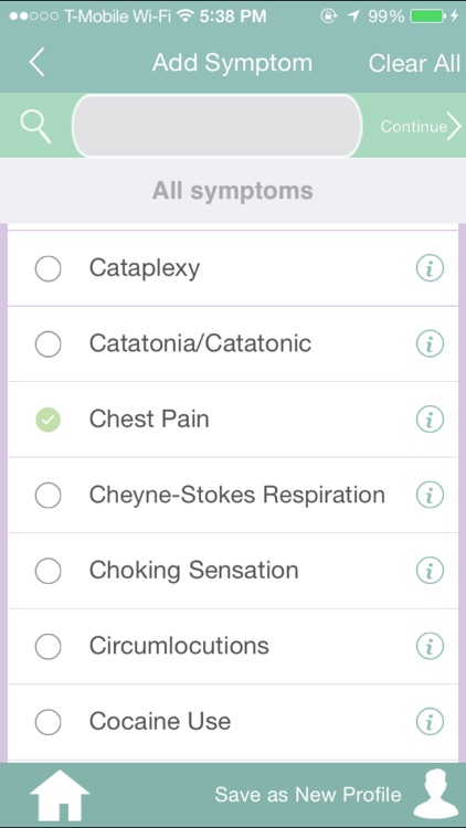 DSC - Diagnostic and Symptom Calculator by L'AZAR and Shapiro, LLC