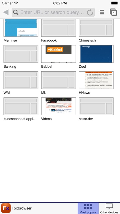 Foxbrowser by Simon Grätzer