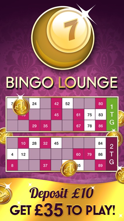 Bingo Lounge Real Money Bingo Gambling Online App Game 90 Instant 
