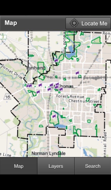 City of St Thomas, Central Elgin CMap by DBx GEOMATICS inc.