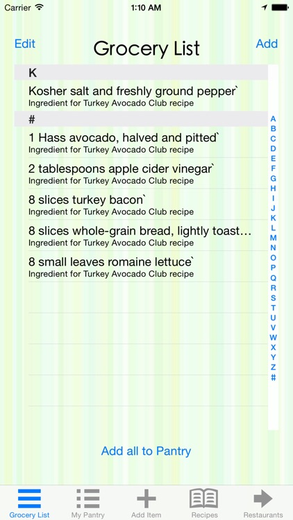 Pantry Assistant by Dan Morton