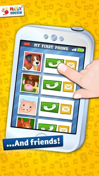 All Kids Can...Phone Animals! By Happy-Touch® by concappt media
