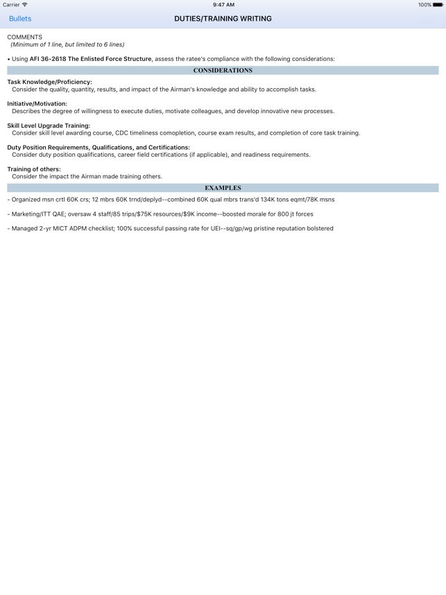 Air Force Awards And Decorations Bullets | Shelly Lighting