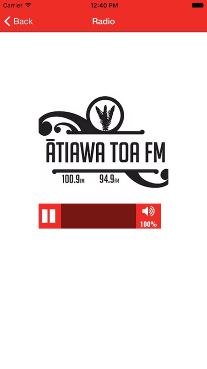 Atiawa Toa FM by Keith Canady
