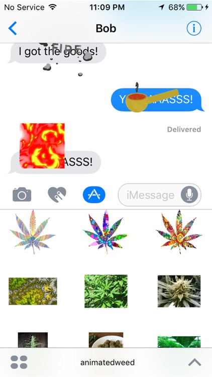 Weedmoji - Animated Marijuana Stickers by DeWitt Bro Co LLC