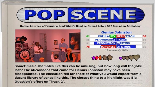 ‎Popscene (Music Industry Sim) on the App Store