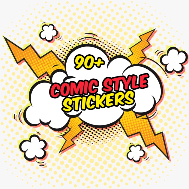 Comic Stickers 1 Pop Art For Imessage On The App Store