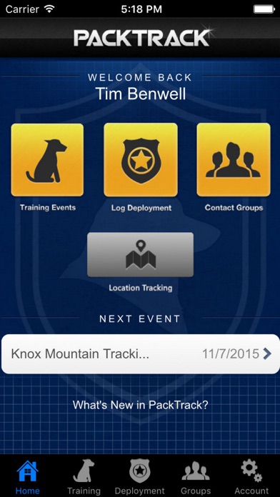 PackTrack App - AppRecs