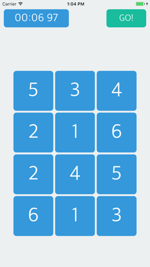 【iOS APP】Flipped Numbers 翻轉號碼牌~腦力訓練機 | Dr.愛瘋 APP Navi