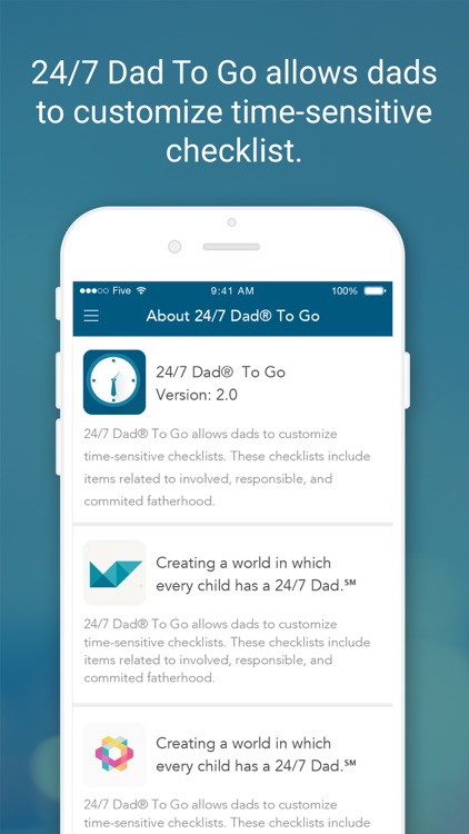 24/7 Dad® To Go by National Fatherhood Initiative (NFI)