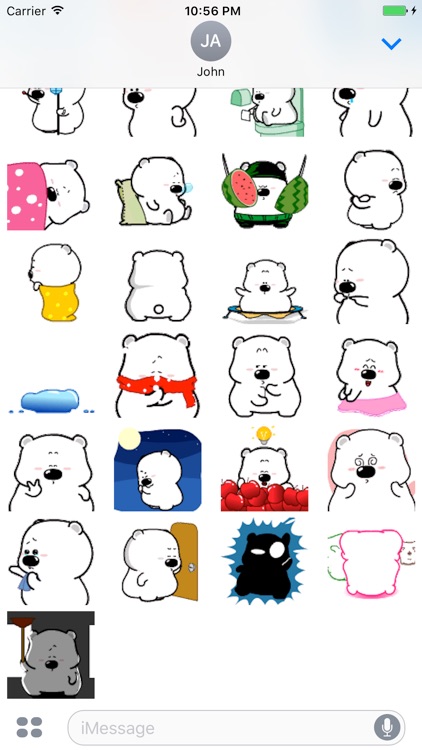 Polar Bears Animated Stickers by Thiet Duong