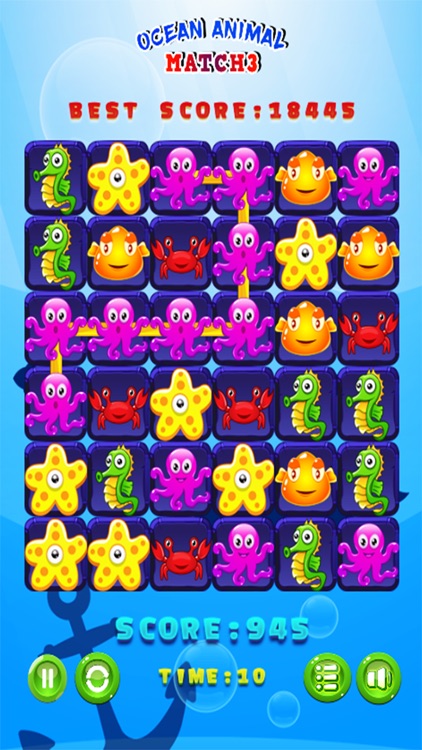 Ocean Animal Match 3 - Sea Matching Games by Jadet Daengsaengtien