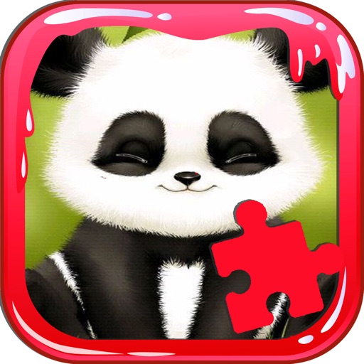 Games Panda Jigsaw Puzzles For Kids Education by Piyawan Chamnarnchanan