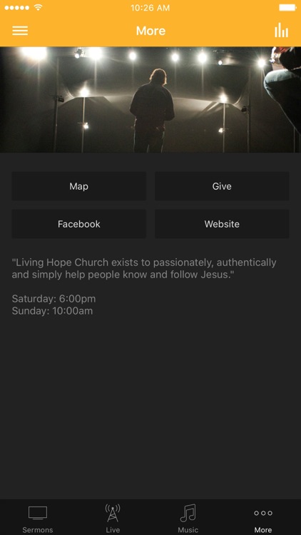 Living Hope Church App by Subsplash Inc