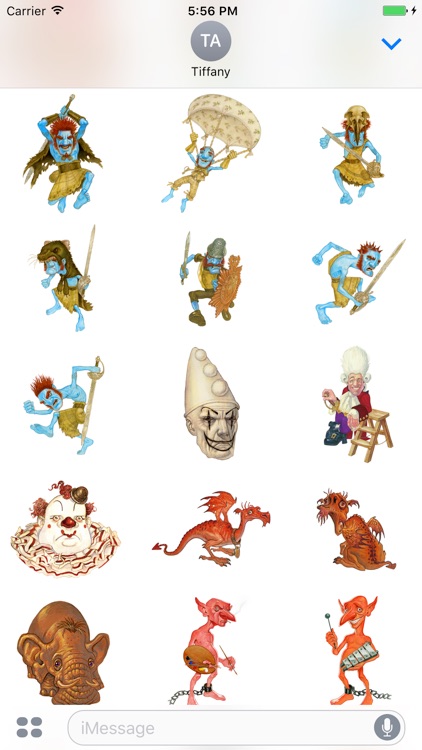 Discworld Stickers by Sandra Kidby