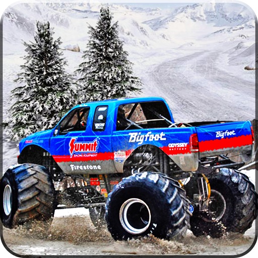 Monster Snow Truck Drive : Pro simulation by Door to Apps