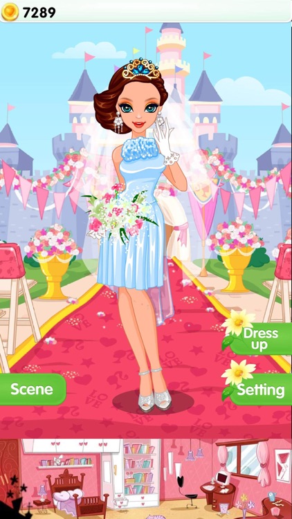 Wedding Dressing Room-Fashion Bride Girl Games by Le Zhao
