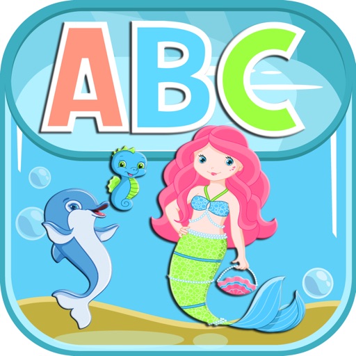 MerMaid Alphabet Writing ABC Kids English Lessons by kaowrote sutapakdi
