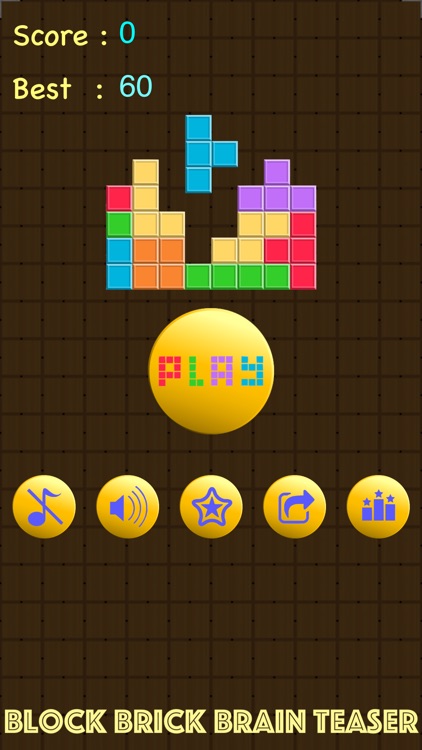Block Brick Brain Teaser - Falling Bricks in Rush by Mohammad S Tarafder