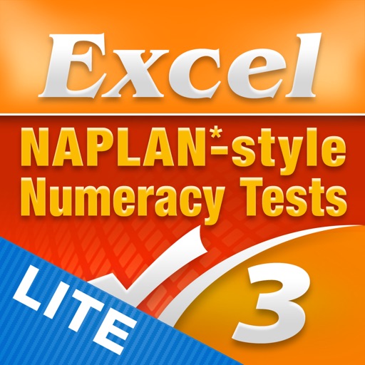 Excel NAPLAN*-style Year 3 Numeracy Tests Lite by Pascal Press