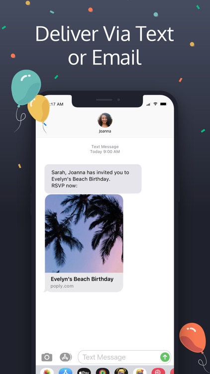 Poply: Party Invitation Maker by Zuno