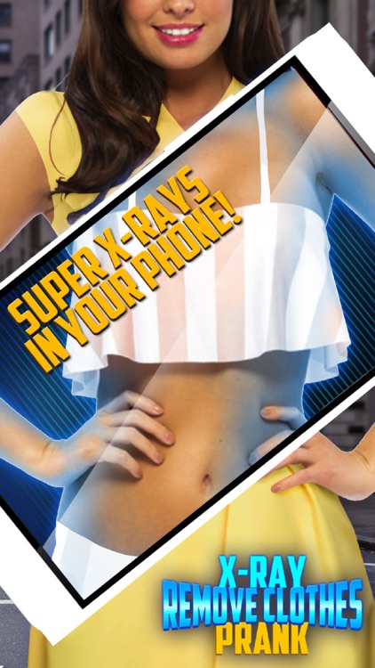 X-ray Remove Clothes Prank by Alina Sapolgina