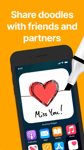 Drawing Widget for iPhone - APP DOWNLOAD