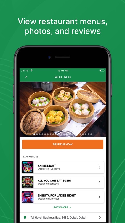 Eat App: Restaurant Bookings by Eat, Inc.