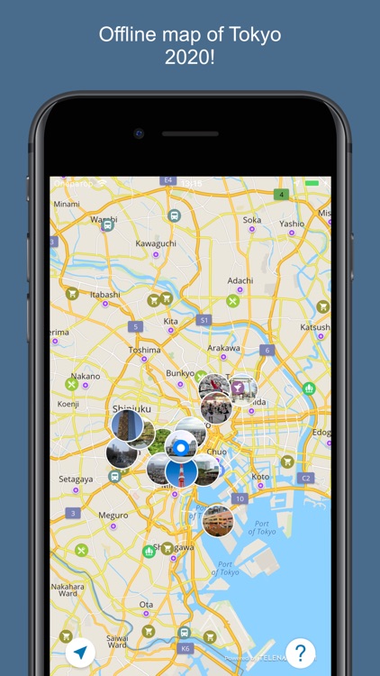 Tokyo 2020 — offline map by Andrey Solovyev