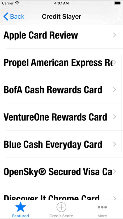 Credit Slayer by Glenn Chang Dickel