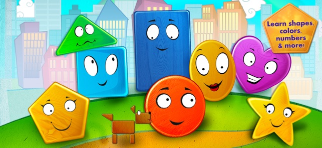‎Friendly Shapes Storybook in de App Store
