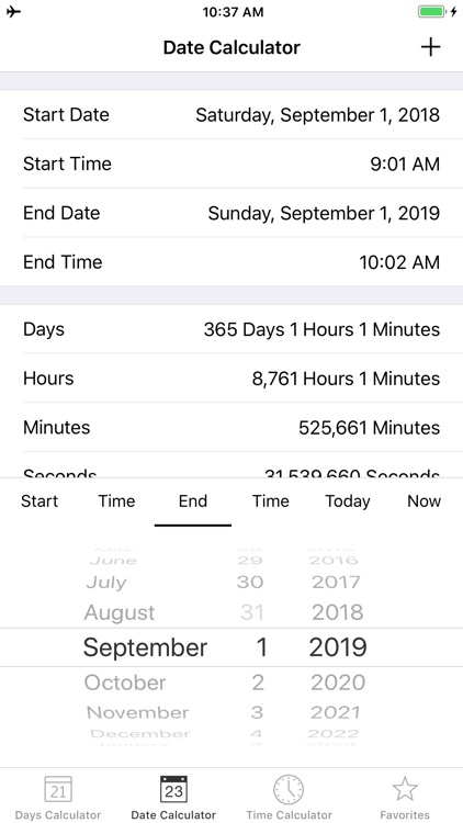 Days Date Time Calculator By ShuMei Liang