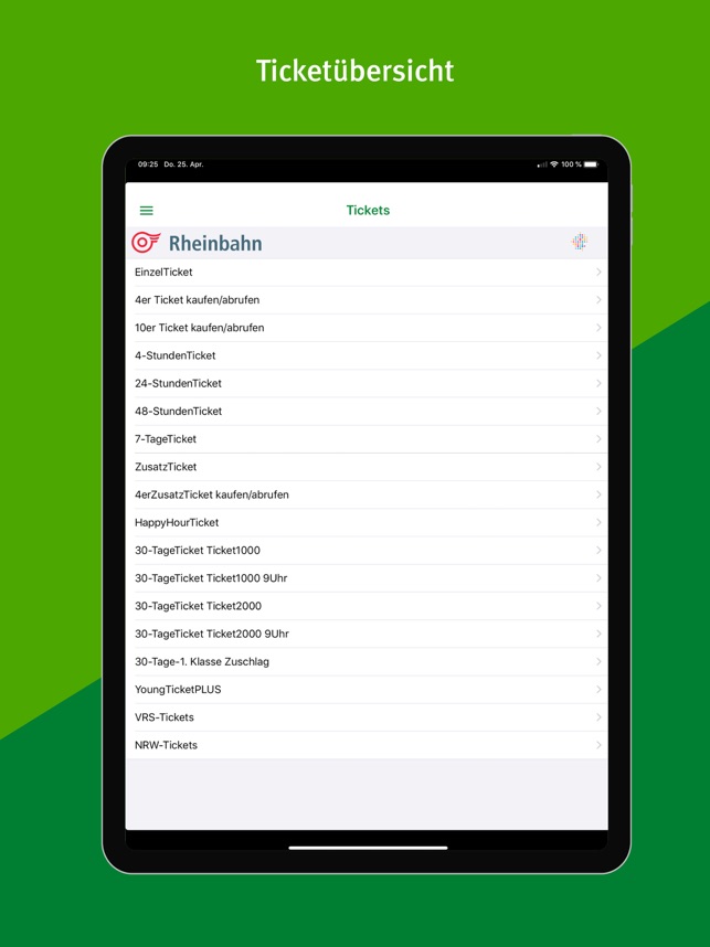 VRR Companion – Immer wissen wann der nächste Bus oder die Bahn kommt ...