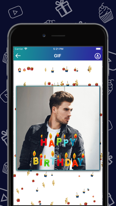 Birthday Wishes Creator iPhone App