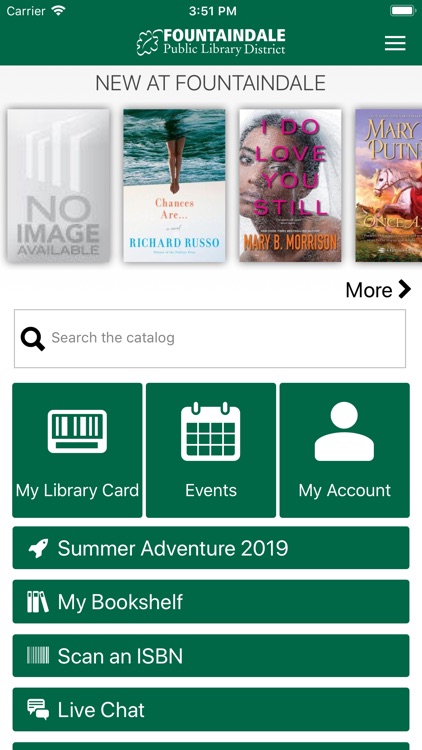 Fountaindale Public Library by Fountaindale Public Library District (inc)