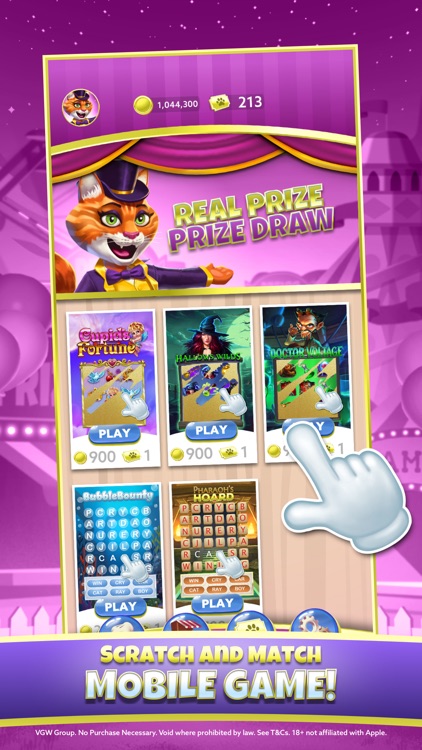 Scratch Carnival by Virtual Gaming Worlds