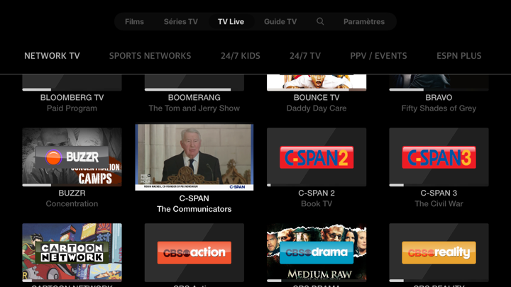 Télécharger IPTVX pour Apple TV sur l'App Store (Divertissement)