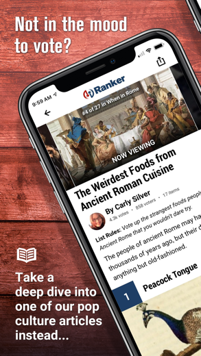 Ranker for iPhone - APP DOWNLOAD