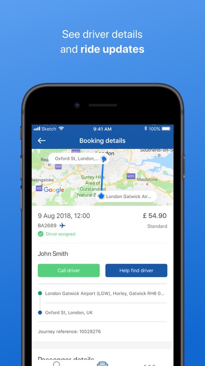 Rideways: Easy Airport Taxis by TravelJigsaw Ltd