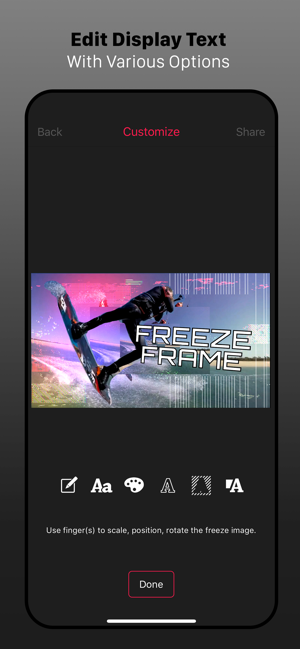 ‎App Store에서 제공하는 Freeze Frame Intro Movie Maker