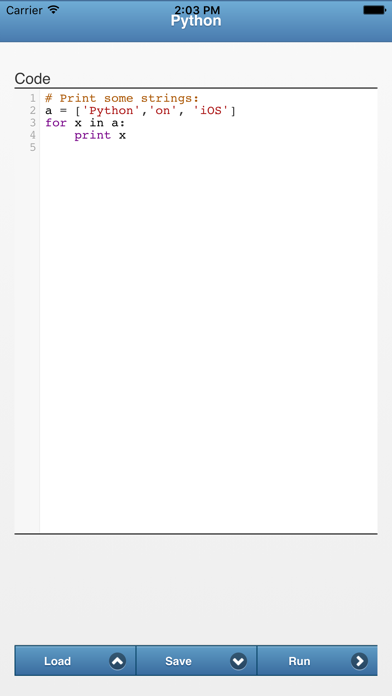 Télécharger Python pour iPhone / iPad sur l'App Store (Education)