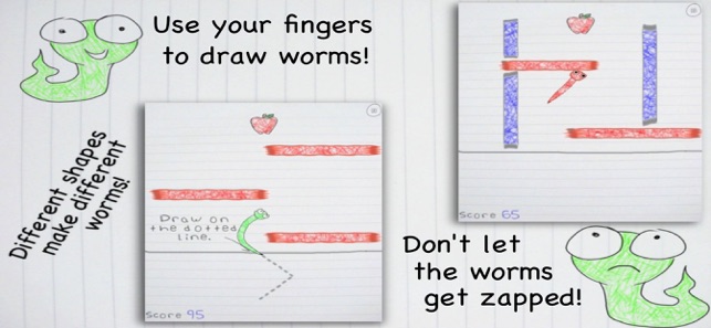 ‎Scribble Worm HD on the App Store