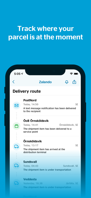 ‎PostNord - Track your parcels on the App Store